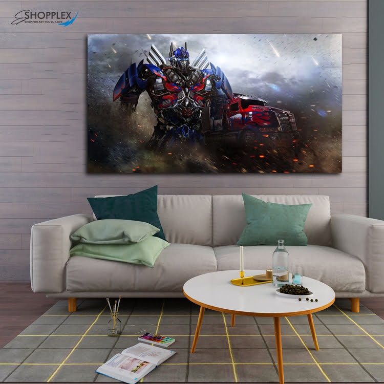 Transformer Kids Room design Single Piece Art K16 – eshopplex